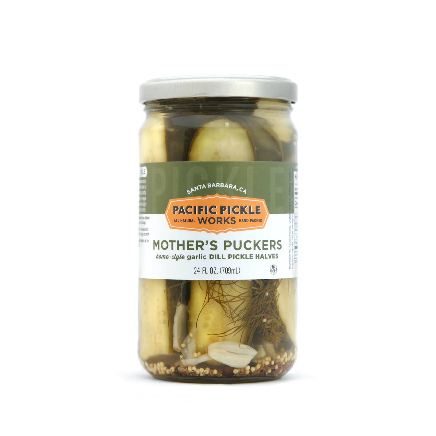 Pacific Pickle Works - Mother's Puckers - Home-style Garlic Dill ...