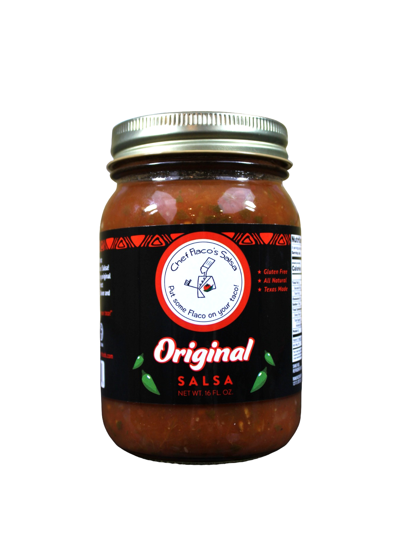 Original Salsa with Medium Heat | Chef Flaco's Salsa/Wicked Provisions